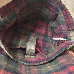 L.L. Bean | Bags | Ll Bean Brown And Green Mens Messenger Bag | Poshmark